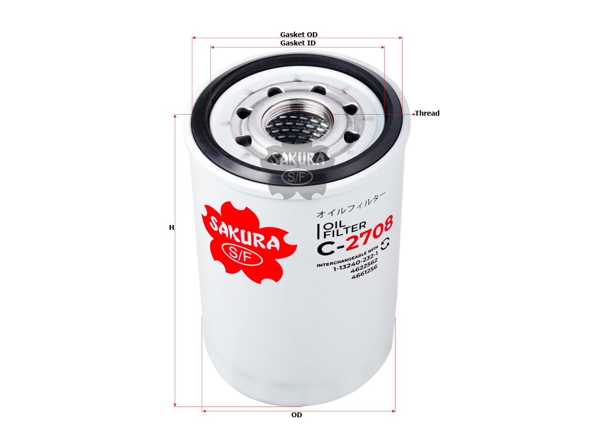 فیلتر روغن C2708 - فیلتر کاسپین